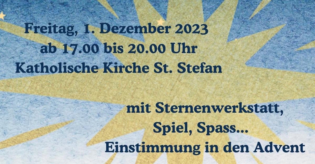 Sternstunden | Katholische Pfarrei St. Stefan Amriswil